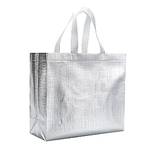 LOOKSGO 12 Pcs Present Gift Bags Reusable Gift Bag for Party Wedding