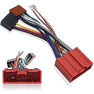 ISO Radio Wiring Harness Adapter Compatible with Mazda CX7 CX9 MPV Car Stereo Wire Harness Cable