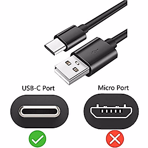 Charger Cord USB Charging Cable Compatible with OontZ Angle 3 Ultra (4th Gen)/Angle 3 (4th Gen)/Angle 3 Ultra/Angle 3 Shower/Angle 3 RainDance/Angle 3 Pro/Angle Solo Power Cord (USB-C Port)