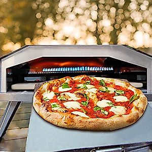 BIG HORN OUTDOORS 12 Gas Pizza Oven - Stainless Steel Outdoor Pizza Oven - Portable Gas Pizza Oven For Stone Baked Pizzas – Great For Any Outdoor Kitchen