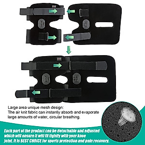 NEENCA Hinged Knee Brace, Knee Immobilizer with Locking Dials & Side Stabilizers, Medical ROM Knee Brace for Knee Pain, Arthritis, ACL, PCL, MCL,Meniscus Tear, Injuries/Post OP, Prevent Hyperextension