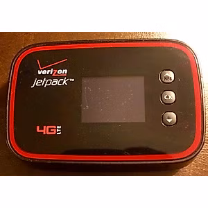 Verizon Wireless MHS291L Jetpack 4G LTE Global Ready Mobile Hotspot with No Warranty - No Contract