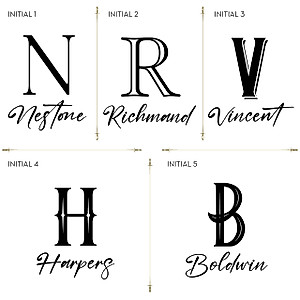 Personalized Whiskey Glasses Set of 2, Custom Rocks Glasses for Scotch, Bourbon, 10 oz, 5 Initial Designs, Engraved Whiskey Glass Set, Whiskey Gifts for Men, Old Fashioned Lowball Glasses