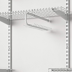 Rubbermaid Configurations Tie & Belt Organizer, White, Accessory Organization System and Storage, for Home/Closet/Bathroom