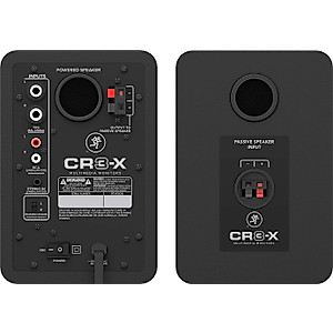 Mackie CR3-X 3-Inch Creative Reference Multimedia Monitors Bundle with Pro Tools First DAW Music Editing Software, Wireless Bluetooth Receiver and Dual 1/4" Stereo to 3.5mm Cable