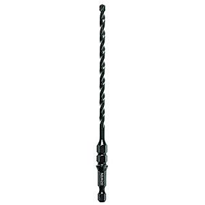 IRWIN Tools 1870569 Impact Performance Series Concrete Screw Installation 3/16-Inch X 6-Inch Drill Bit for 1/4-Inch Screws