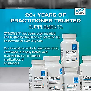 XYMOGEN Iron Glycinate - Gentle, Highly Absorbable Iron Supplement for Women + Men - 29mg Patented Iron Bisglycinate Chelate Supports Healthy Ferritin and Hemoglobin Levels (120 Iron Capsules)