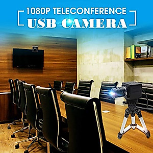 1080P USB Camera with Zoom 5-50mm Webcam Variable Focus PC Camera High Speed Mini UVC USB2.0 USB with Camera for Computer Industrial Video Close-up Camera Zoomable 100fps 60fps Web Camera
