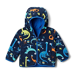 Columbia Baby Double Trouble Jacket, Black/Chalk Check, 18/24