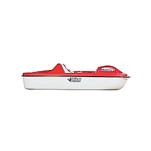 Pelican Sport - PEDAL BOAT MONACO - Adjustable 5 Seat Pedal Boat, Red/White