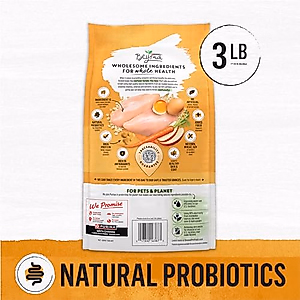 Purina Beyond Natural Dry Cat Food Wholesome Ingredients for Whole Health White Meat Chicken and Whole Oat Meal Recipe - 3 lb. Bag