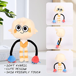 Asxxavv Dandy's World Plush 10.6'' Horror Games Plushies Toy for Boys Girls Soft Stuffed Animal Pillow Doll for Fans Kids Halloween Christmas Birthday Gifts