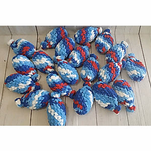 Crochet Reusable Water Balloons RWB, handmade JeannieLD Crochet - Multiple quantities to choose from