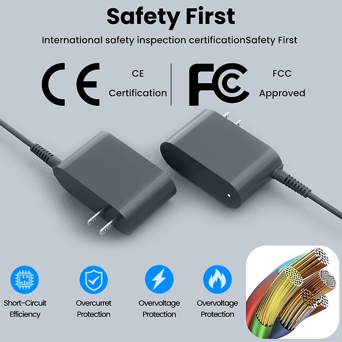 Charger Replacement for Dyson Vacuum Charger for Dyson Vacuum Cleaners V6 V7 V8 DC58 DC59 DC61 DC62 SV03 SV04 SV05 SV06 205720-02 Cordless Vacuum Cleaner Power Adapters
