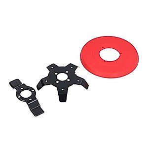 TOPINCN 26mm Trimmer Head Handheld Multifunctional Lawn Mower Cutting Head Replacement for Garden