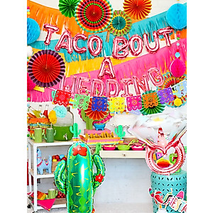 JeVenis Taco bout a Wedding Banner Decoration Taco bout Love Wedding Shower Decoration Taco bout a Wedding Backdrop Mexican Wedding Bridal Shower Decoration