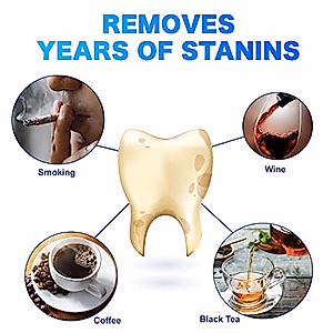 Teeth whitening Strips for Tooth White: 28 Sensitivity Free Whitening Strips - Peroxide Free - 14 Treatments for Teeth whitening - Professional and Safe Teeth whitening Strips