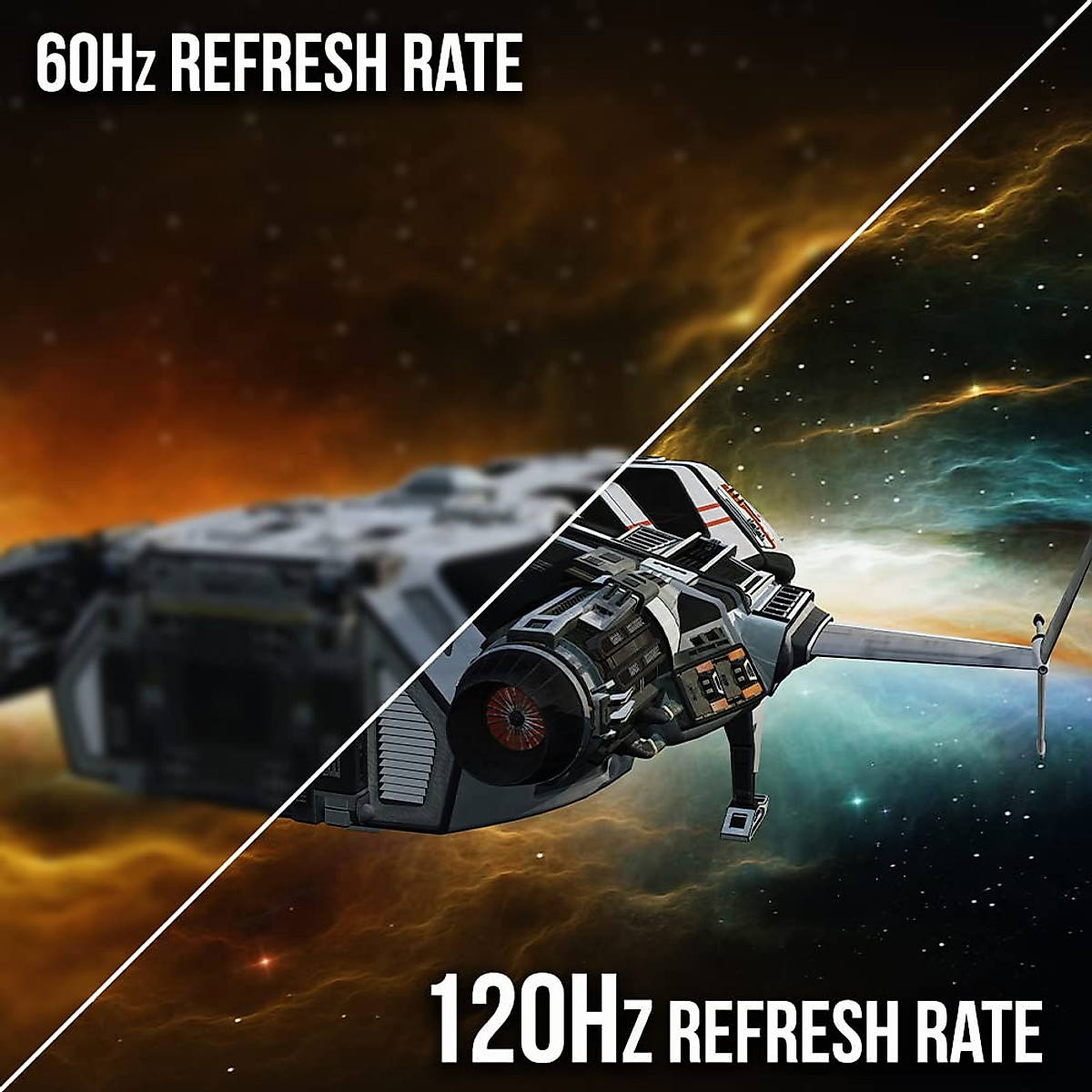 Sceptre Curved 49 inch (5120x1440) Dual QHD 32:9 Gaming Monitor up to 120Hz DisplayPort HDMI Build-in Speakers, Gunmetal Black 2021 (C505B-QSN168)