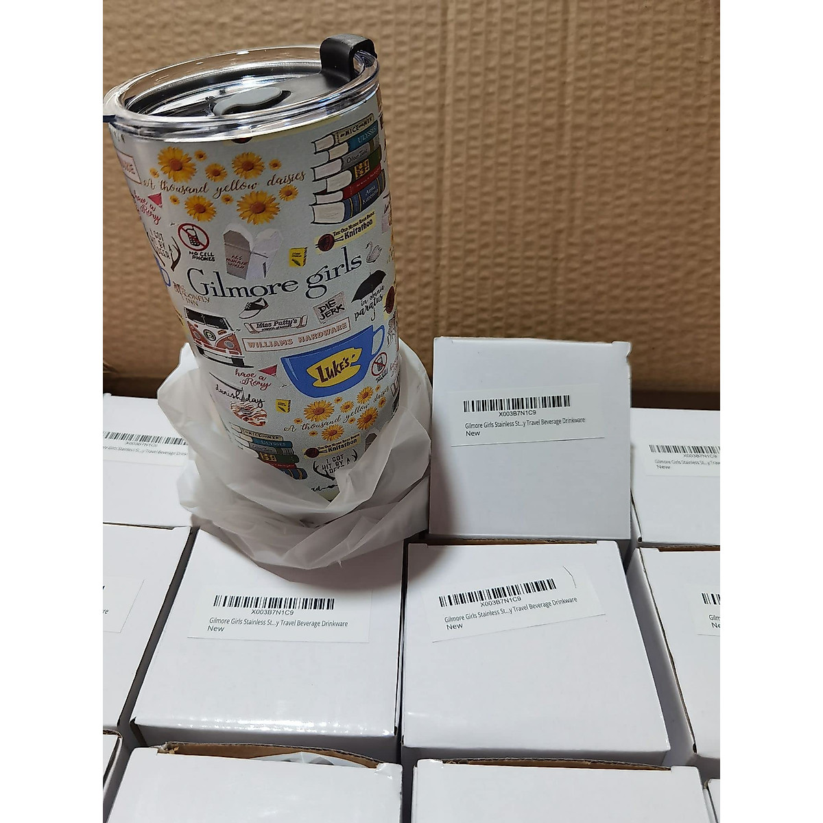 Gilmore Girls Stainless Steel Vacuum Insulated Tumbler 20oz With Lid Sporty Travel Coffee Tumbler, Sporty Travel Beverage Drinkware