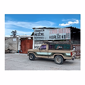 The Curated Pantry Red Clay Mezcal Face Cups | Tequila Shooters Shot Glasses Copitas - Handmade in Oaxaca, Mexico (Pack of 4)