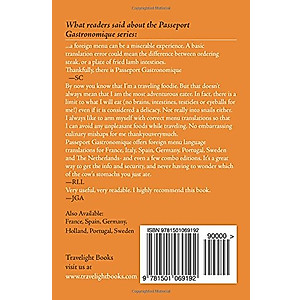 Passeport Gastronomique: Spain/Portugal: A Spanish to English and Portuguese to English Menu Translator