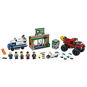 LEGO City Police Monster Truck Heist 60245 Police Toy, Cool Building Set for Kids (362 Pieces)
