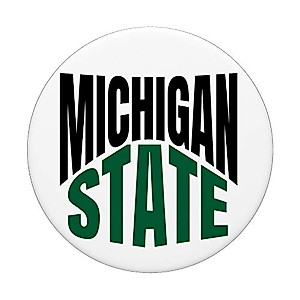 Michigan State Travel PopSockets Swappable PopGrip