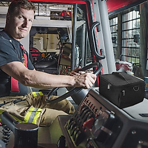 Portable Oven 12V Car Food Warmer Large Electric Lunch Box Personal Microwave Reheating & Raw Food Cooking in Car, Truck, Travel, Camping, Office,Work(Black)