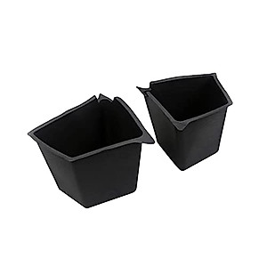 CXSDCQQ Tesmars Compatible With Tesla Model Y Rear Trunk Organizer With Lids, Side Storage Box,Waterproof Odorless Garbage Bins Car Accessories ( Color : Model Y 2PCS )