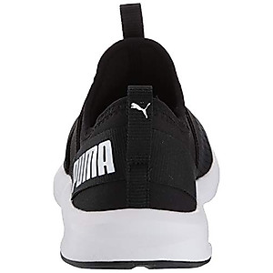 PUMA Womens Prowl Slip On Cross Trainer, Womens Black Womens White, 7