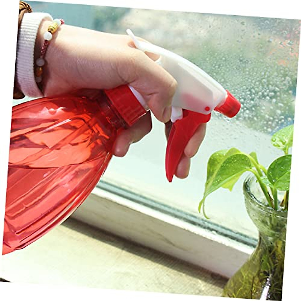 Yardwe 9Pcs Watering Can Watering Tool Hand Pressure Sprayer Refillable Sprayer Hair Spray Bottle Empty Mist Spray Bottle plastic spray bottles clear plastic containers small containers