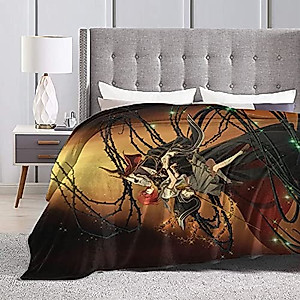 Maddlees The Ancient Magus' Bride Soft Blanket Throw Blanket for Couch Sofa Bed All Season 50"x40"