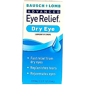 Bausch & Lomb Advanced Eye Relief Rejuvenation Lubricant Eye Drops 0.50 oz