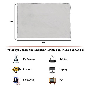 Bigger Blanket for Adult and Baby, Protection Clothing, Fleece, Ultra Soft Couch Blanket (54IN*60IN)