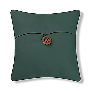 C&F Home Hunter Green Envelope Feather Down Throw Pillow 18 x 18 Green