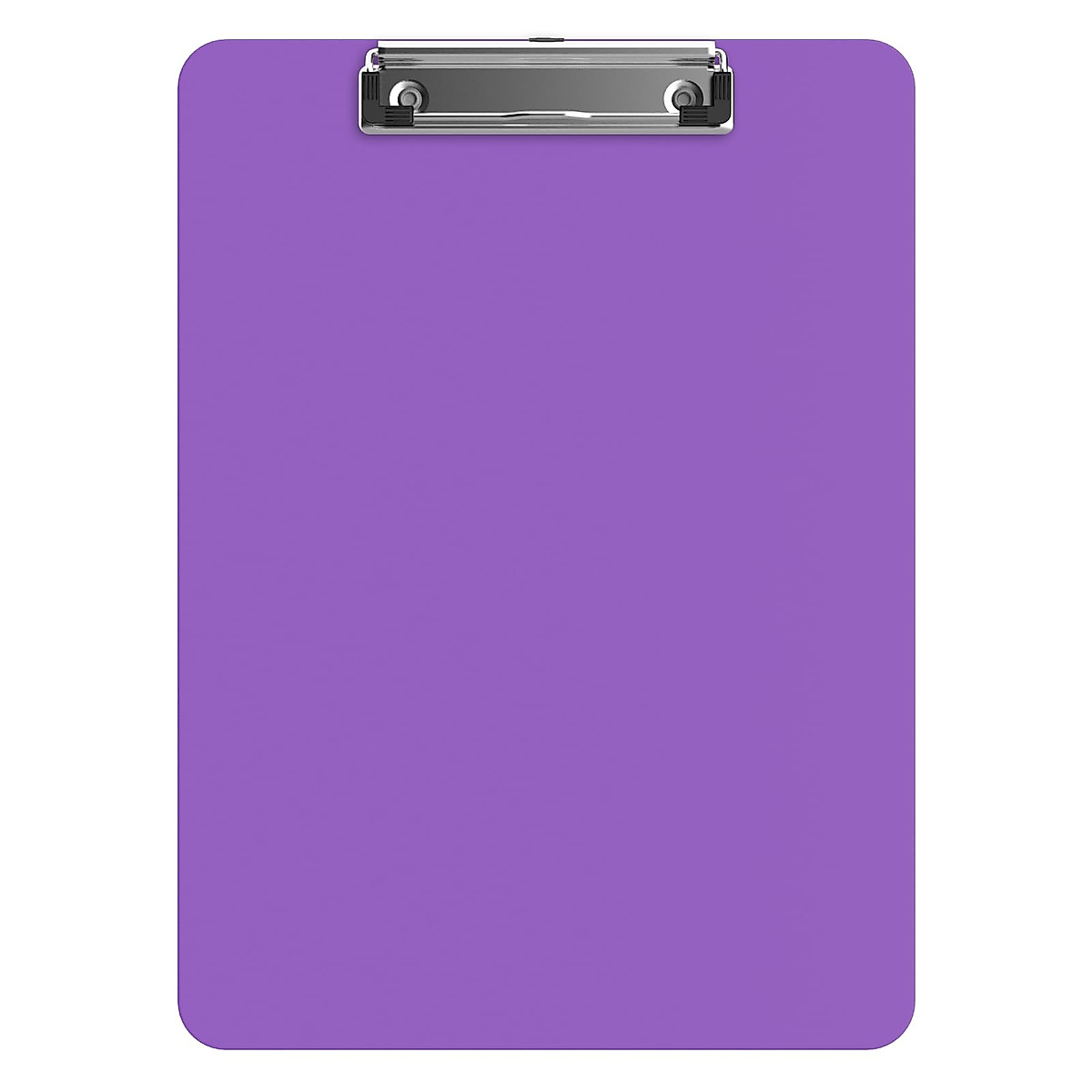 Letter Size 8.5 x 11 Plastic Clipboard - Lilac