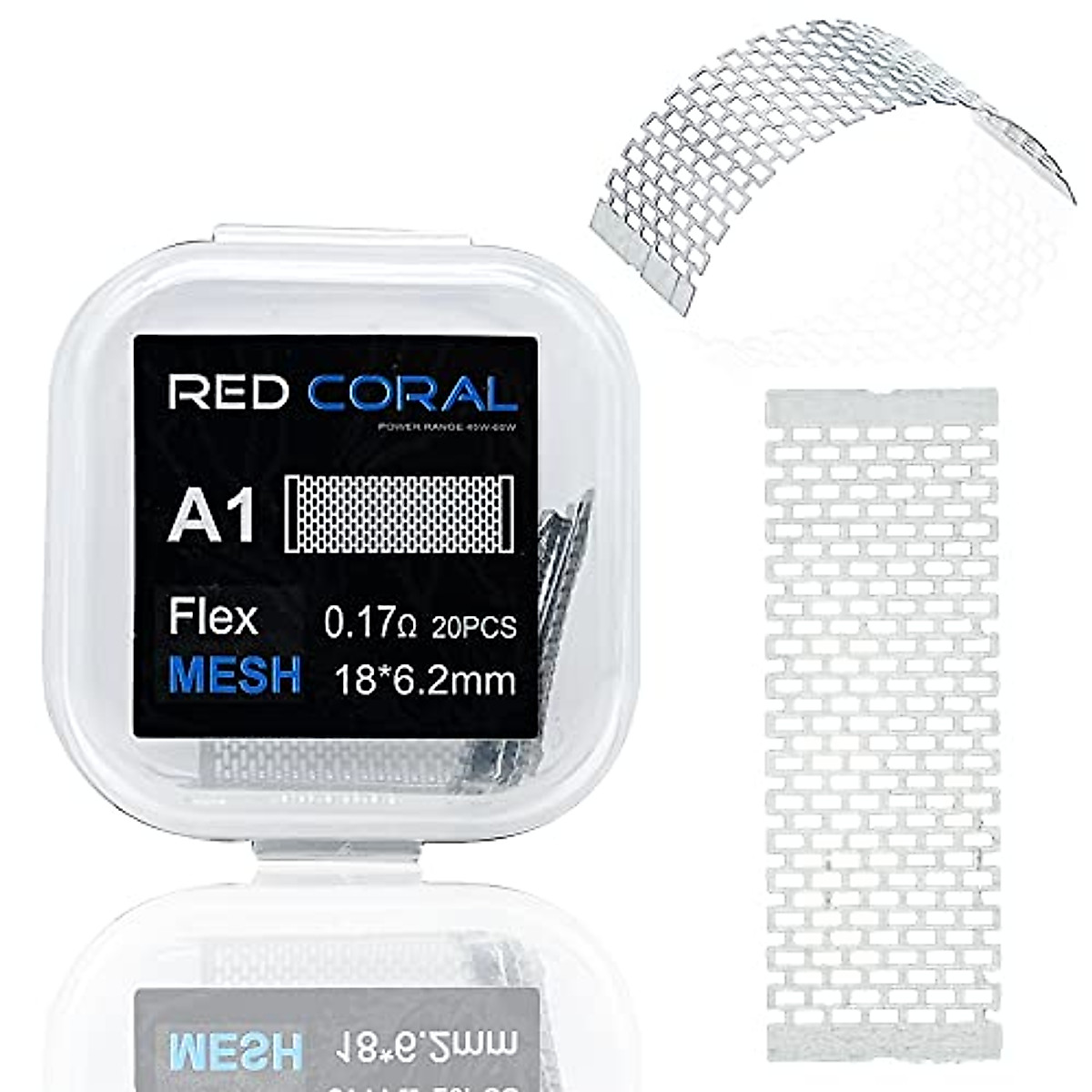 RED CORAL Flex Mesh A1 Pack of 20 Strips (0.17Ω)