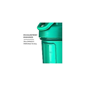 BlenderBottle Classic V2 Shaker Bottle Perfect for Protein Shakes and Pre Workout, 28-Ounce, Black