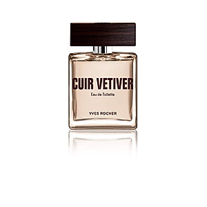 Yves Rocher Eau de Toilette for Men - Cuir vetiver, 50 ml./1.7 fl.oz.