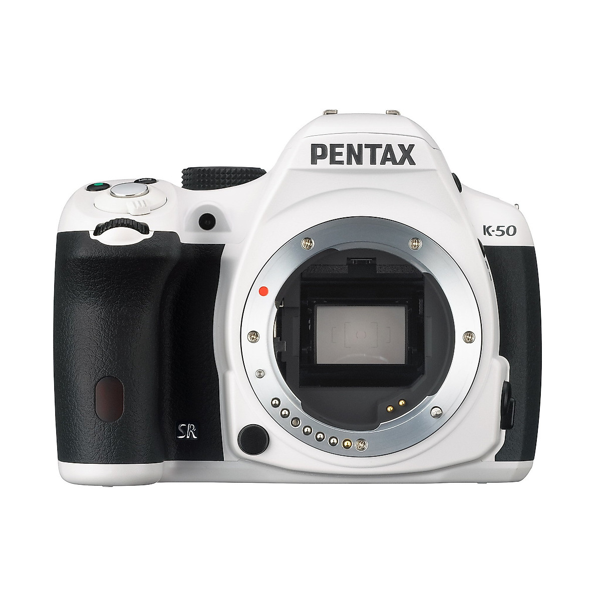 Pentax K-50 16MP Digital SLR Camera with 3-Inch LCD - Body Only (White)