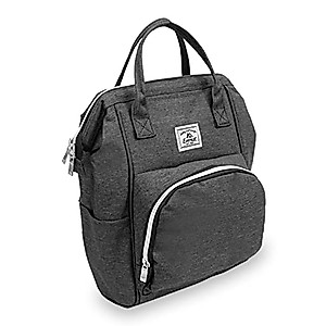 Everest Friendly Mini Handbag Backpack, Gray, One Size