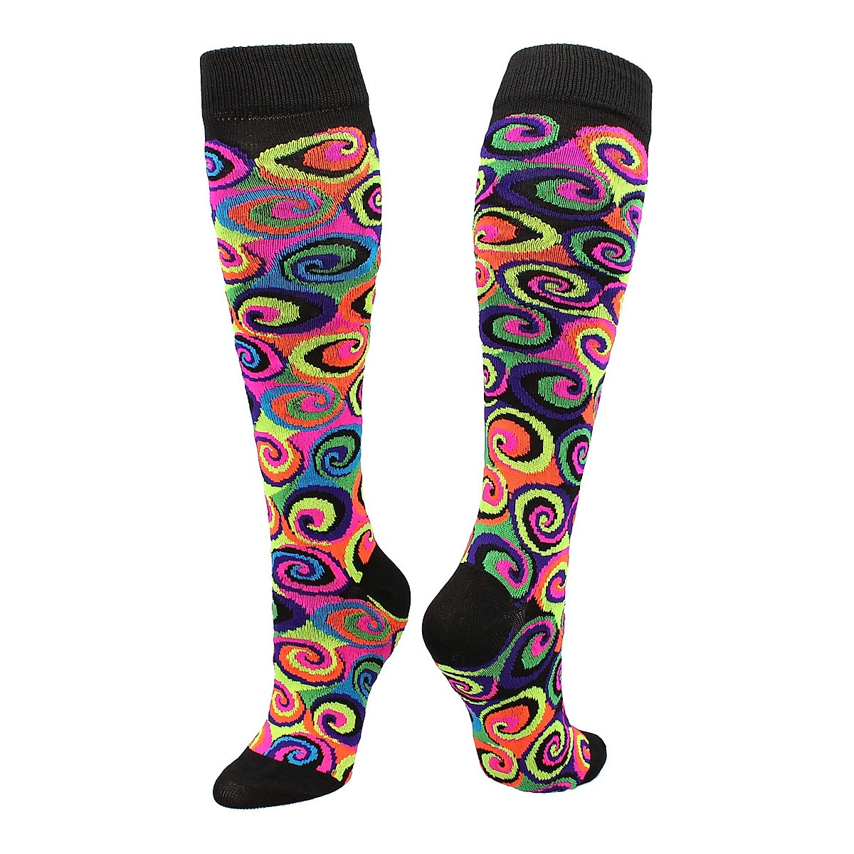 TCK Neon Swirls (Multi, Medium)