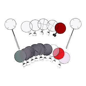 UCanSee High Qualtiy 266 Trial Lens Set Optical Kit Metal Rim Wood Frame Aluminum Box