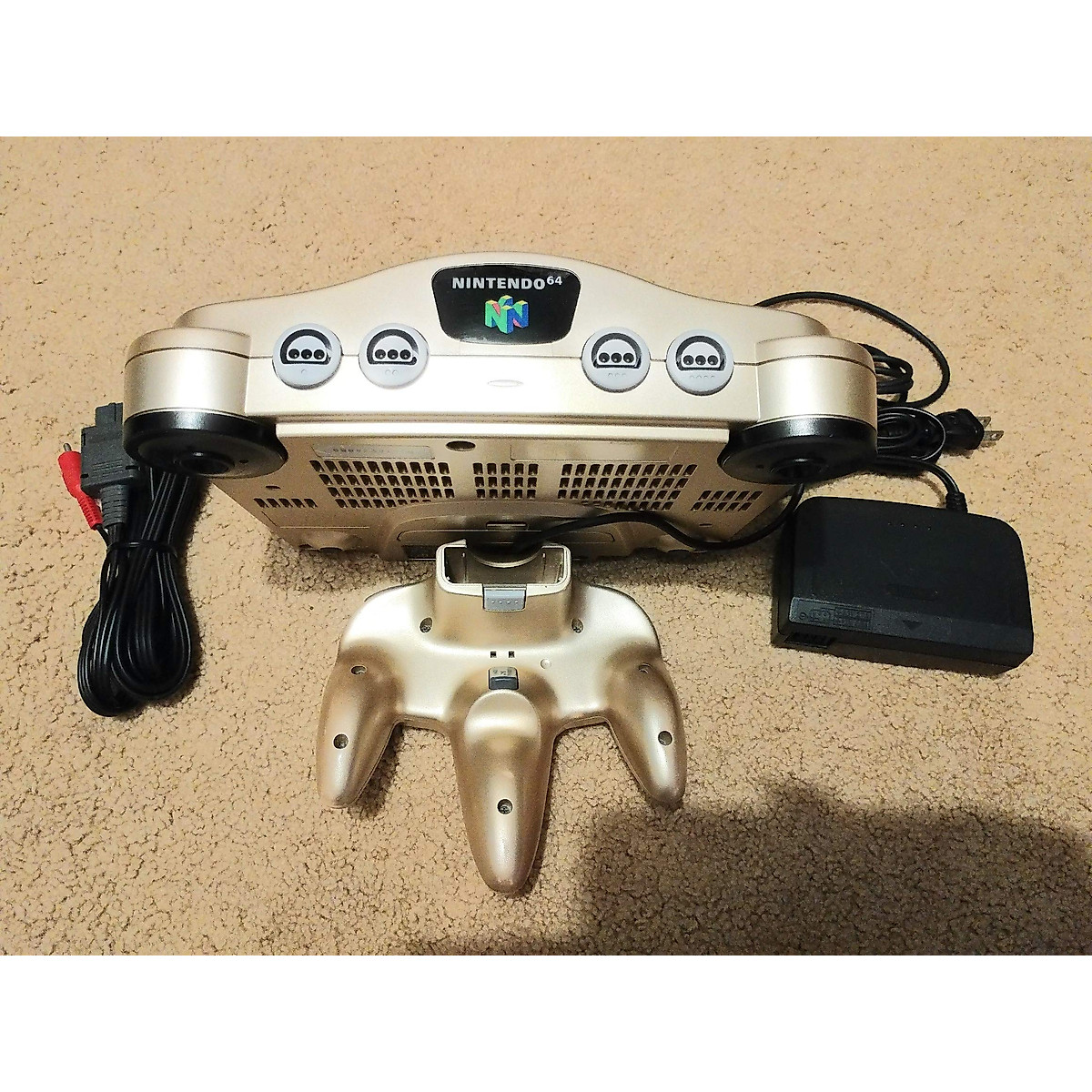 Limited Edition Gold Nintendo 64 Console