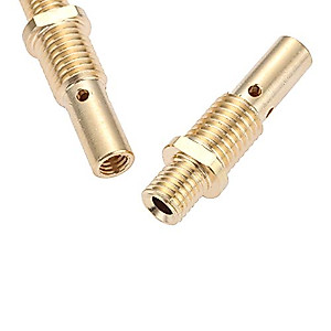 Mig Welding Gun Kit .030" Replacement for Lincoln Magnum 100L Tweco Mini/#1: 20Pcs Contact Tips 11-30 0.030" + 2pcs Gas Nozzles 21-50 1/2" + 2pcs 35-50 Welding Gas Diffuser