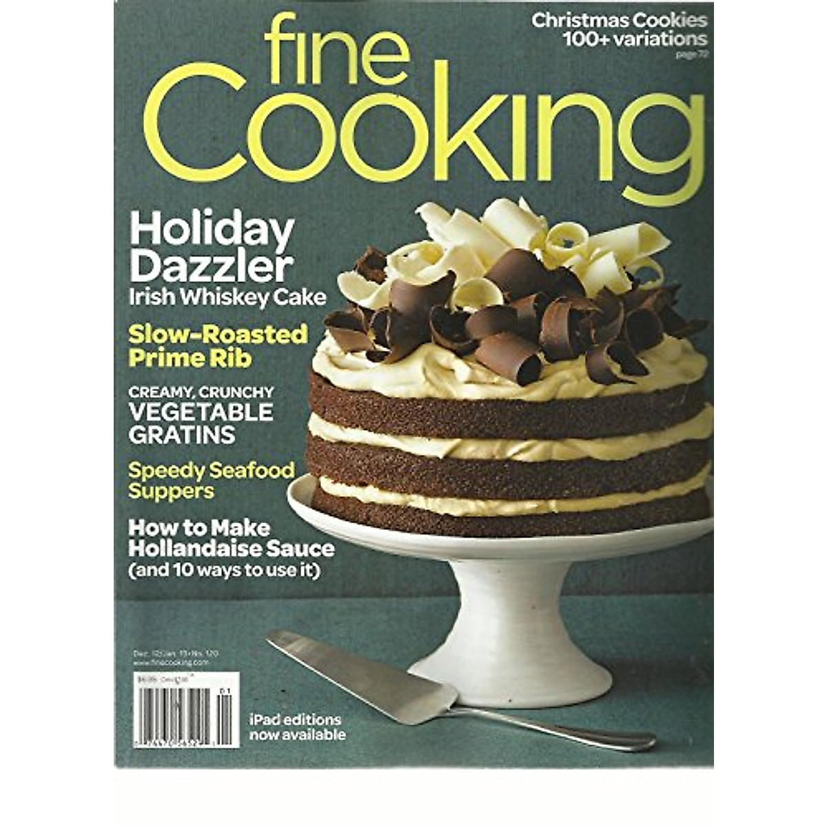 FINE COOKING, DECEMBER, 2012 / JANUARY, 2013 (CHRISTMAS COOKIES 100+ VARIATIONS