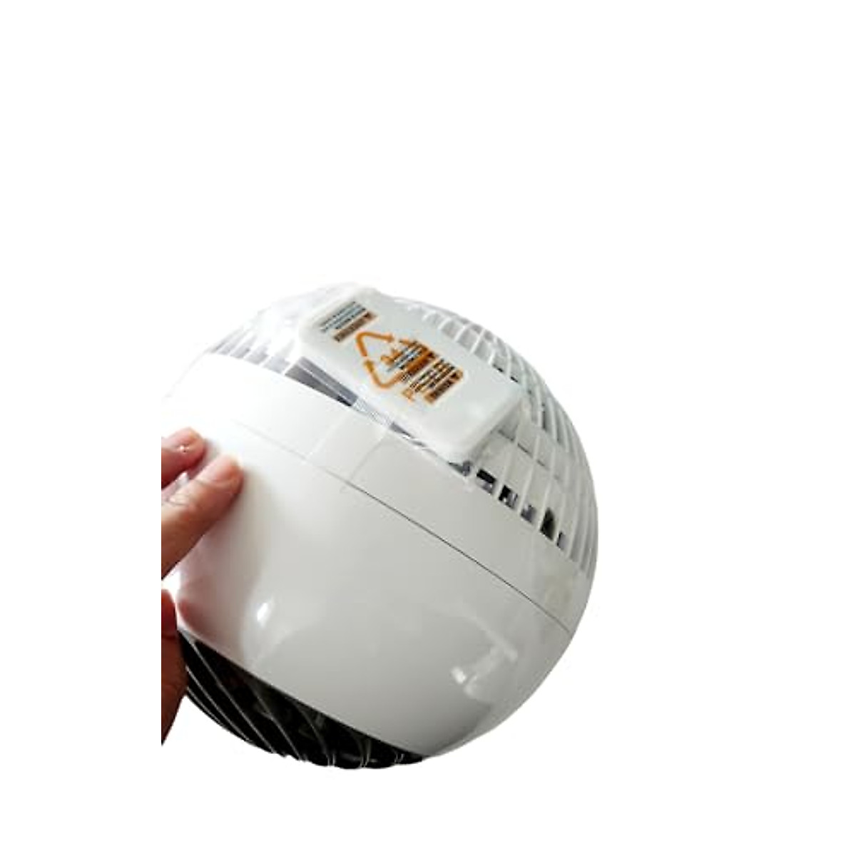 IRIS Woozoo Globe Multi-Directional 5-Speed Oscillating Fan [2024 Model], Small, White