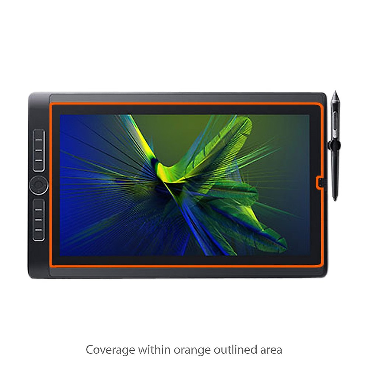 BoxWave Screen Protector Compatible with Wacom MobileStudio Pro (16) - ClearTouch Anti-Glare (2-Pack), Anti-Fingerprint Matte Film Skin