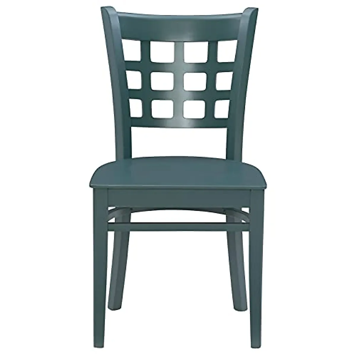 Linon Portis Dark Green Modern Dining Side Chair Set of 2