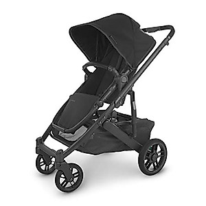 Cruz V2 Stroller - Jake (Charcoal/Carbon/Black Leather) + MESA V2 Infant Car Seat - Jake (Charcoal)